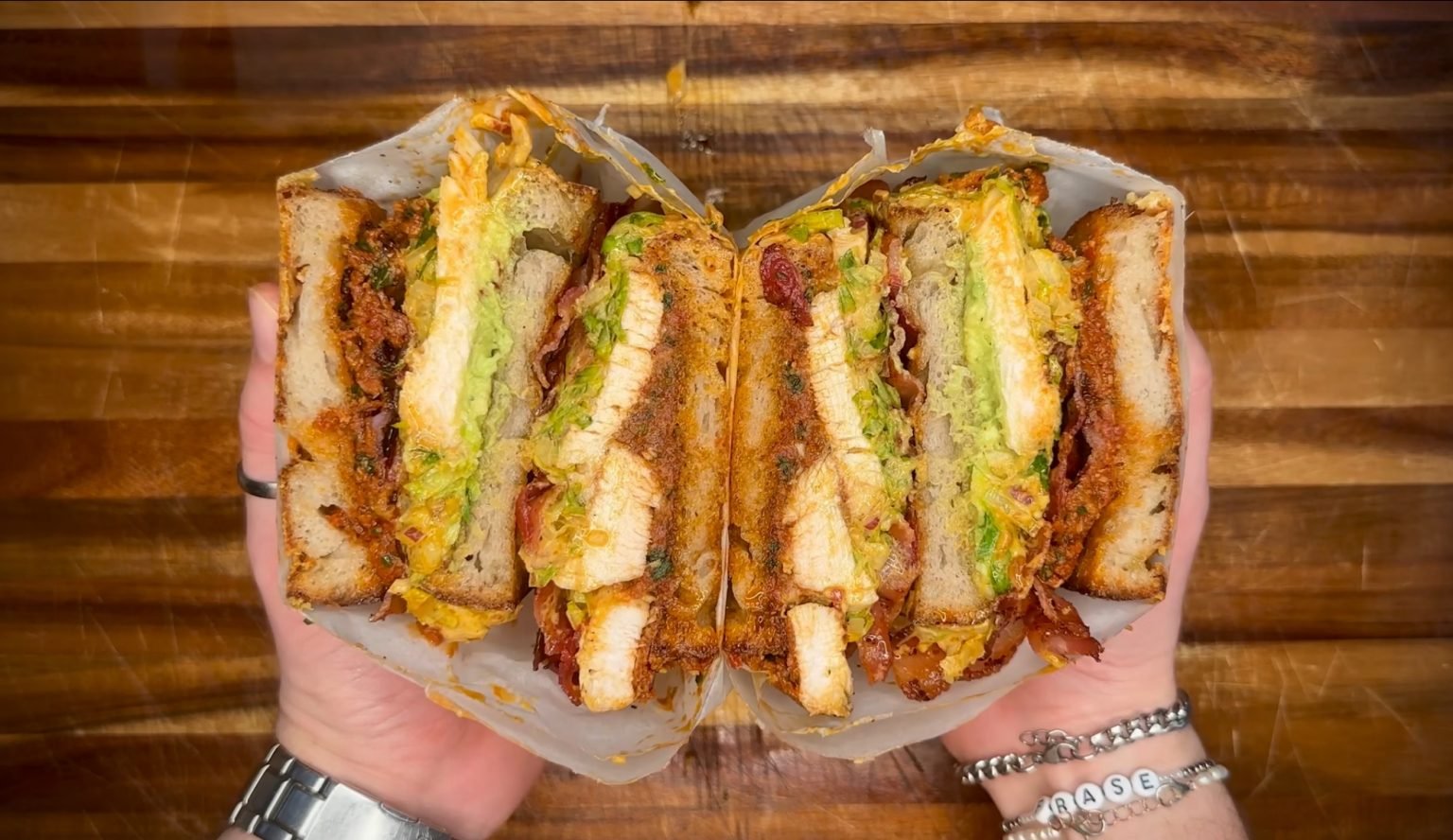 Ultimate Club Sandwich with Sundried Tomato Paste - Sensationalsandwiches